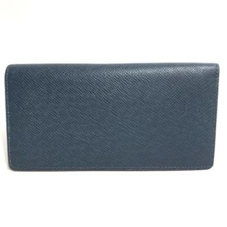 Louis Vuitton unisex, Pre-owned, Bleu, Taille: ONE Size Portefeuille en cuir Pre-owned
