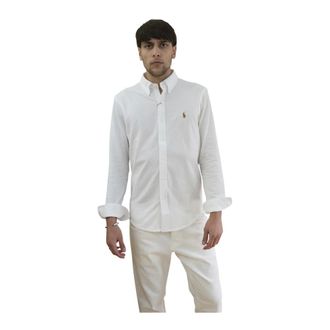 Ralph Lauren Herren, Shirts, Wei&szlig;, MGr&ouml;&szlig;e