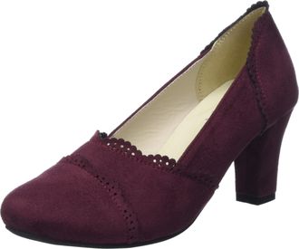 Andrea Conti Damen Pumps, Bordo, 36 EU
