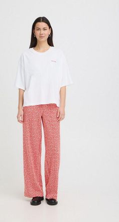 Ichi T-Shirt Kurzarm-Bluse IHNICA
