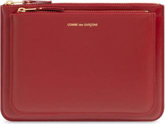 Comme Des Gar&ccedil;ons Pochette en cuir - unisex - Accessoires - Rouge - Taille: ONE Size