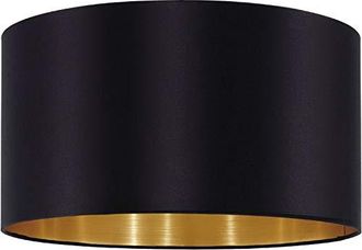 Eglo Schirm Pasteri Pro &Oslash; 380 mm Textil schwarz/gold
