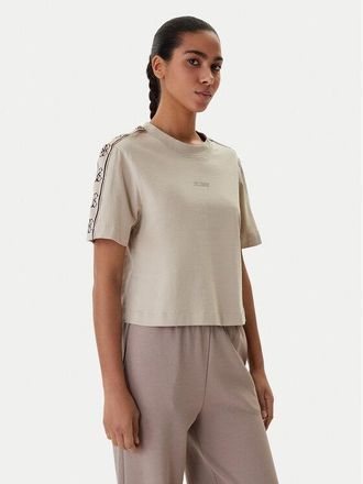 Guess T-Shirt V3RI08 I3Z14 Beige Regular Fit