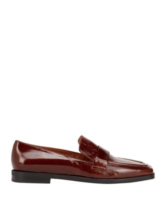8 by YOOX LEATHER SQUARE-TOE LOAFER