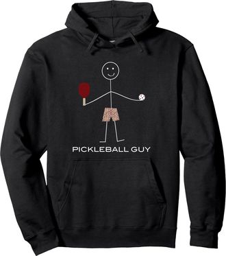 Whyitsme Design Lustiger Pickleball-Spieler f&uuml;r Herren Pullover Hoodie