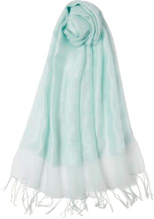 Emme Di Marella Emme DI Marella, Femme, Accessoires, Bleu, Taille: ONE Size Silky Scarf