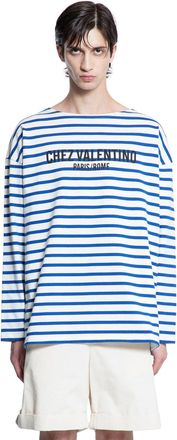 Valentino MAN BLUE T-SHIRTS & TANK TOPS