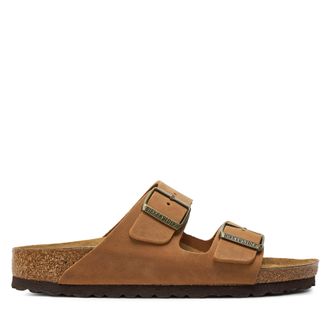 Birkenstock Pantoletten Birkenstock Arizona Leoi 1028401 Braun