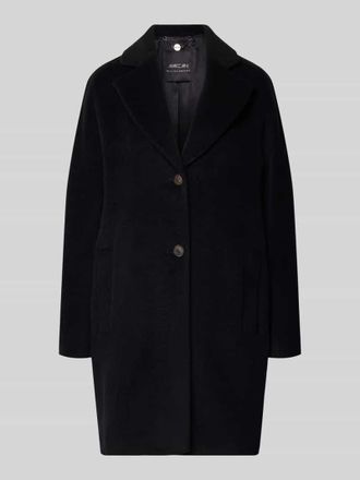 Marc Cain Relaxed Fit Mantel aus Schurwoll-Mix mit Alpaka-Anteil