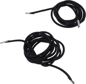 Cabilock 8 St&uuml;ck Teiliges Elastisches Gummiseil Liegestuhl Strapazierf&auml;higes Spannseil in Schwarz und Kaffee Elastische Schnur mit Hoher Tragf&auml;higkeit als Lieg