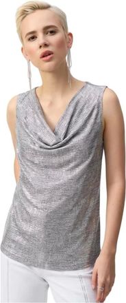 Joseph Ribkoff Femme, Tops, Gris, Taille: 46 FR top e canotte Poliestere