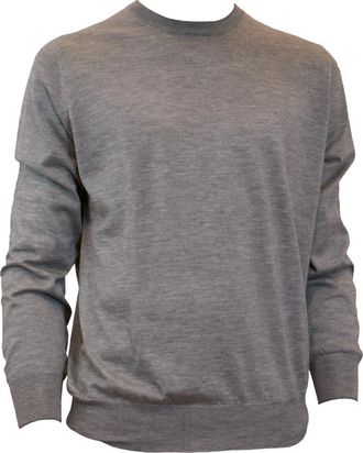 Brunello Cucinelli Pull col rond - Homme - Pulls - Gris - Taille: 3XL
