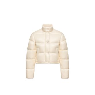 Moncler Moncler Doudoune Courte Tepice, Femme, Blanc, Taille: 00