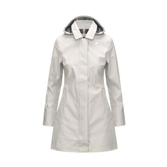 K-Way Femme, Vestes, Beige, Taille: 40 FR Mathy Bonded Jersey