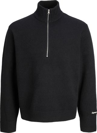 Jack & Jones Male Sweatshirt mit halbem Rei&szlig;verschluss Plus Size Sweatshirt mit halbem Rei&szlig;verschluss