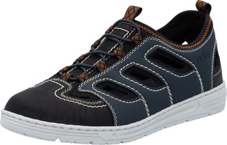 Rieker Herren Halbschuhe 08665-14 blau Gr. 44