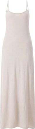 Sminfinity Femme, Robes, Beige, Taille: 36/38 FR Maxi Robes