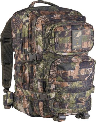Mil-Tec US Assault Pack Tagesrucksack (36L/L) - Taktischer Milit&auml;r Rucksack mit MOLLE-System - Kompakter Bundeswehr Rucksack, Wanderrucksack, Reiserucksack f&uuml;