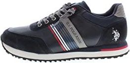 U.S.Polo Association Baskets en &eacute;cocuir pour Homme (EU 41)