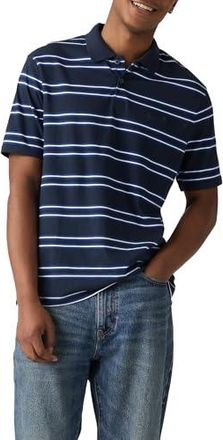 Levi's Authentic Polo, Kellen Stripe Navy B, L Hommes