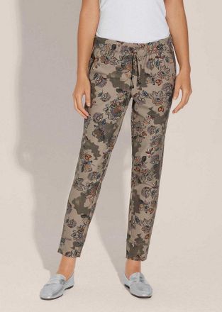 Madeleine Jogger Pants Hose mit Blumenmuster