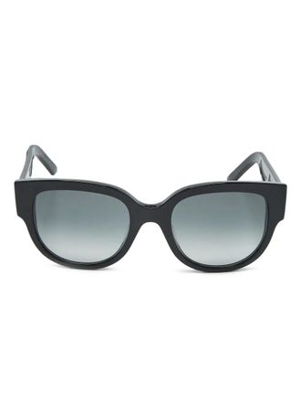 Dior lunettes de soleil Wildior &agrave; monture papillon - Noir