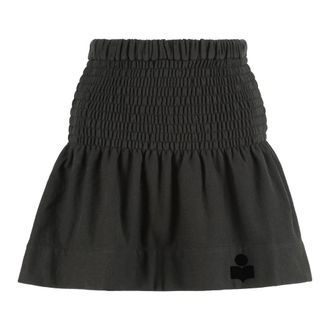 Isabel Marant Pacifica Jersey Skirt - - Skirts - Damen - Schwarzk - S