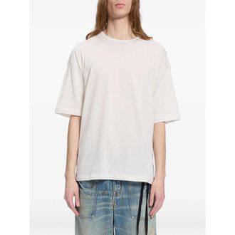 Ann Demeulemeester Text-print Cotton T-shirt
