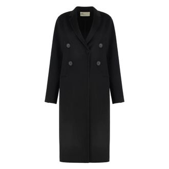 Tory Burch Wollmantel - - Coats - Damen - Schwarzk - XS