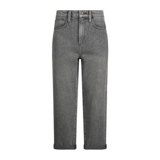 Liu Jo Stylische Schwarze und Silberne Jeans - - Jeans - Damen - Schwarzk - W30