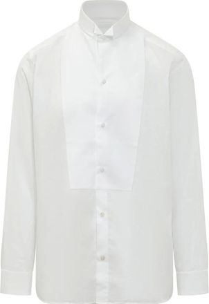 Tom Ford Homme, Chemises, Blanc, Taille: 2XL Chemise Coupe Classique