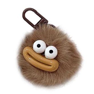 Generic Animal en peluche de porte-cl&eacute;s - Charme cl&eacute; de la bouche de la saucisse 9G, porte-cl&eacute;s en peluche mignonne, mini-ornement de dessins anim&eacute;s doux | Ac