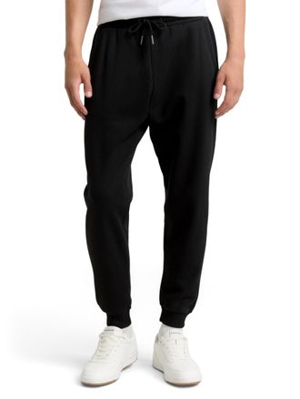 Tom Tailor Herren 1049277 Jogginghose mit Kordelzug, 29999-Black, XL