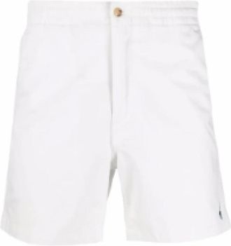 Polo Ralph Lauren Homme, Shorts, Blanc, Taille: S Shorts &agrave; cordon de serrage