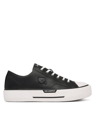 Karl Lagerfeld Sneakers aus Stoff Kampus Max III KL50470N Schwarz