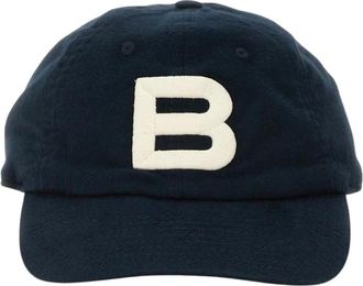 Bally Homme, Accessoires, Bleu, Taille: ONE Size Casquette de baseball avec appliqu&eacute; monogramme