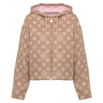 Casablanca Damen, Sweatshirts & Hoodies, Braun, XSGr&ouml;&szlig;e