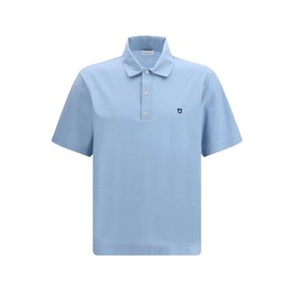 Ferragamo Homme, Tops, Bleu, Taille: S Polo en coton