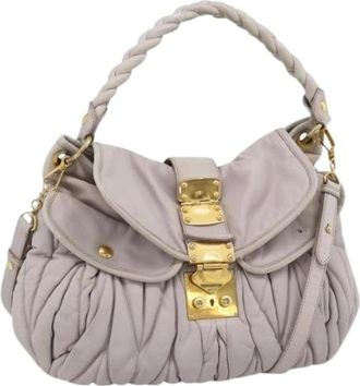Miu Miu Sac bandouli&egrave;re Pre-owned - Femme - Pre-owned - Rose - Taille: ONE Size