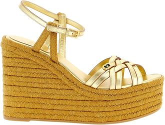 Valentino Garavani Femme, Chaussures, Jaune, Taille: 40 EU Bribri Espadrilles