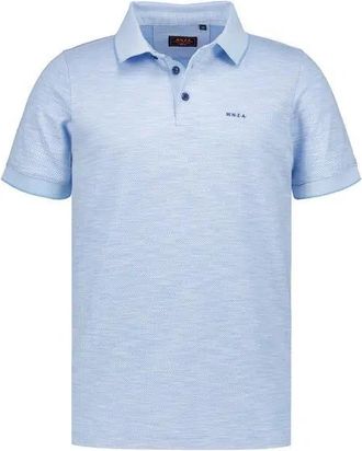 N.Z.A. Herren Polo-Shirt blau
