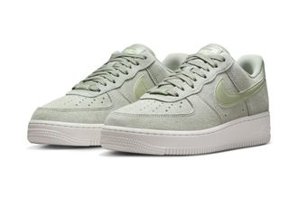 Nike Nike HJ4401-300 WMNS AIR Force 1 07 SE Damen Jade Horizon/Olive Aura-Summit White EU 36.5