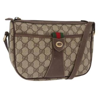 Gucci Sac bandouli&egrave;re en plastique Pre-owned - Femme - Pre-owned - Beige - Taille: ONE Size