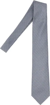 Brioni Jacquard Silk Necktie - Blue
