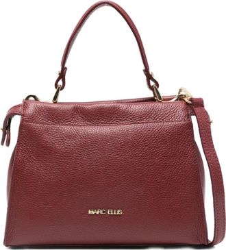 Marc Ellis Femme, Sacs, Rouge, Taille: ONE Size Sac à Bandoulière Rouge avec Poignée