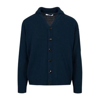 Mauro Grifoni Cardigans - - Knitwear - Herren - Blau - M