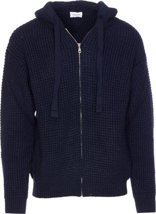 Family Fir$t Milano hoodie à fermeture zippée - Bleu