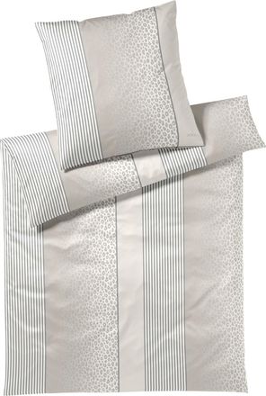 Joop Bettwäsche Joop! Leo, Creme, Textil, Graphik, 155x220 cm, Oeko-Tex Standard 100, pflegeleicht, schadstoffgeprüft, weiche und