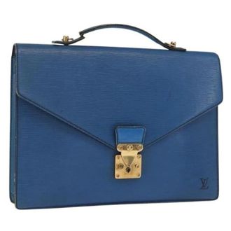 Louis Vuitton Handbag Pre-owned - Femme - Pre-owned - Bleu - Taille: ONE Size