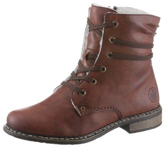 Rieker Schn&uuml;rstiefelette